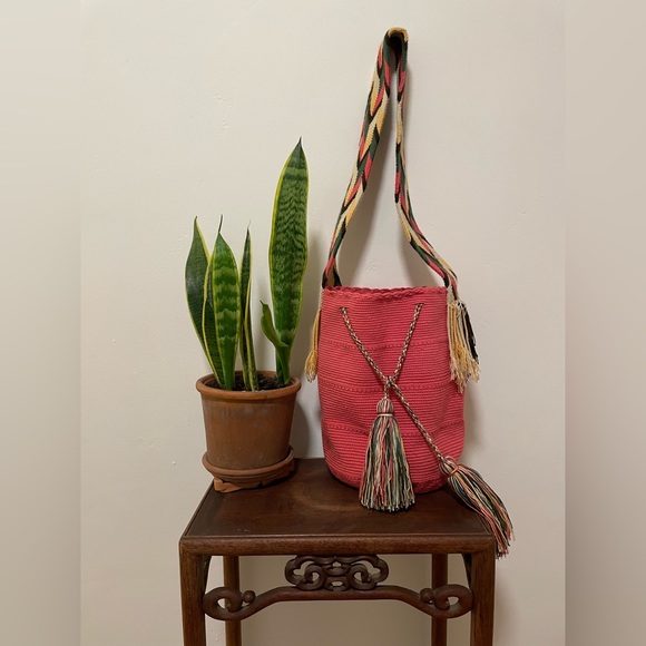 handmade Colombian | Bags | Handmade Colombian Mochilla Bucket Bag ...